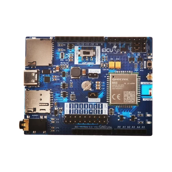 M66 Arduino Hat V1.0 Supporting quad-band GSM/GPRS/Audio/FOTA with ...